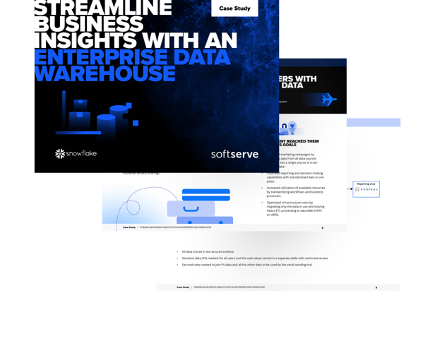 Streamline Business Insights With an Enterprise Data Warehouse