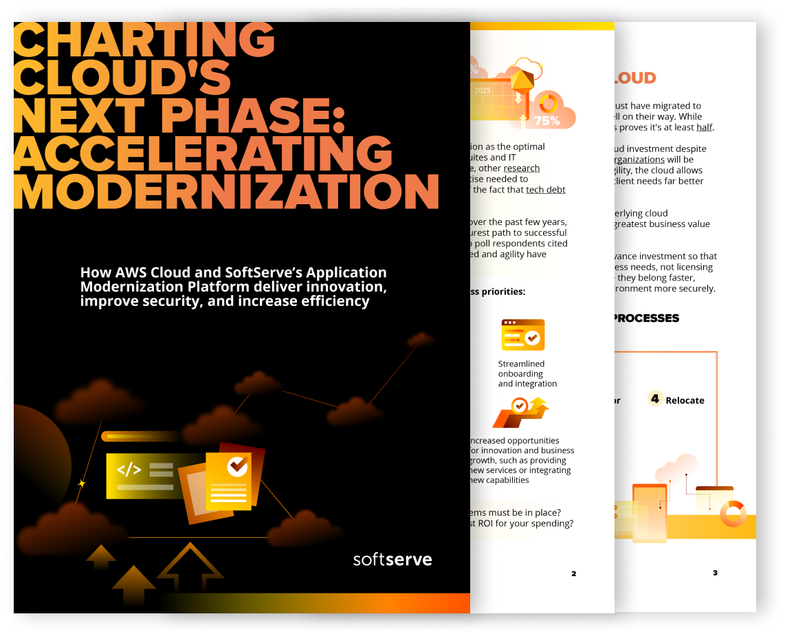 Accelerate Cloud Modernization With AWS and SoftServe | SoftServe