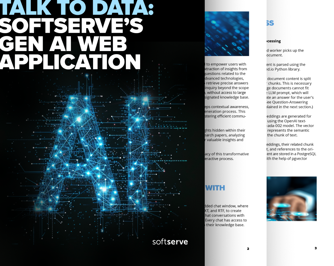 Talk to Data: Elevate Document Management with AI | SoftServe